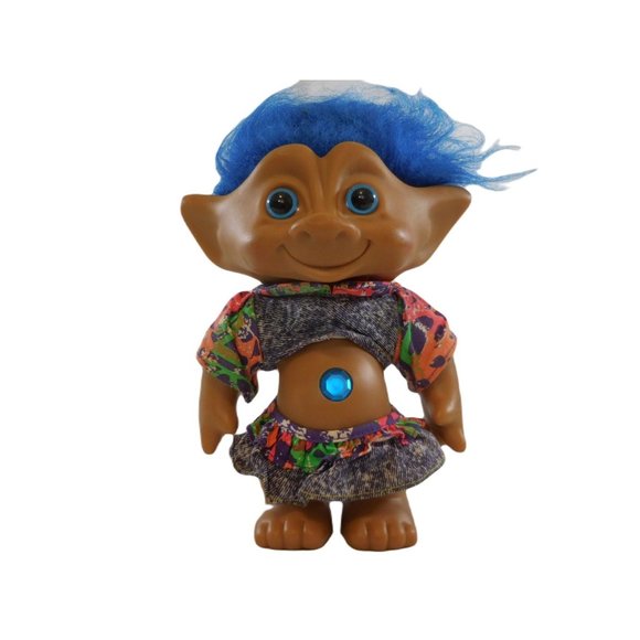 ace | Toys | Ace Troll Doll Wish Stone Belly Gem Jewel Vintage Treasure ...